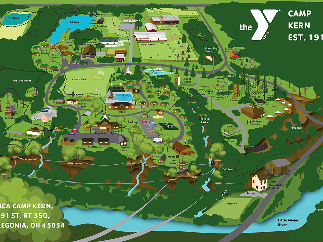 Camp Kern Map | Explore the Grounds & Plan Your Visit